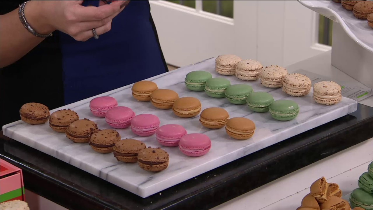 Cocola Bakery 30 Count French Macaron Assortment on QVC - YouTube