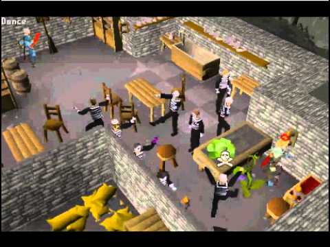 Osrs Mime Flash Mob Event - YouTube