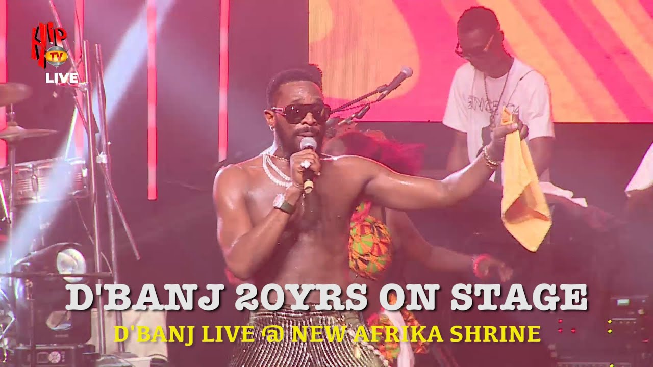 D'BANJ CELEBRATES 20YRS ON STAGE LIVE AT AFRIKA SHRINE - YouTube
