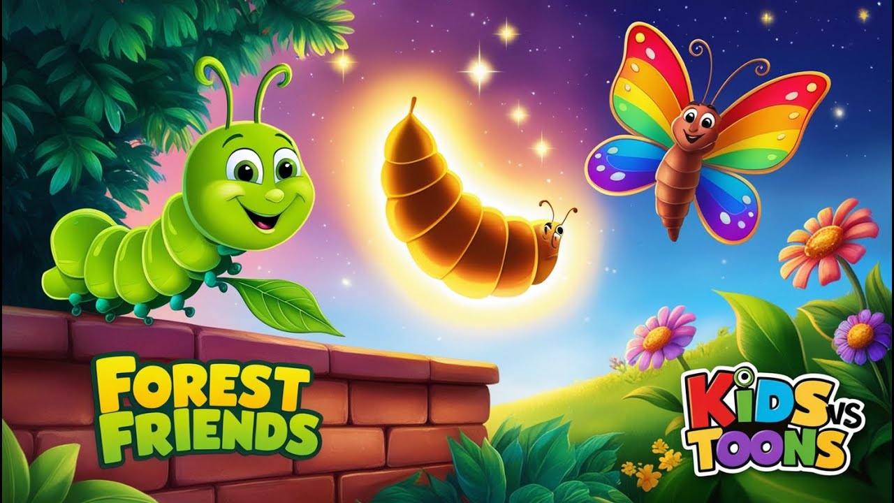 Forest Friends 🌈🦋 | A Magical Journey for Kids - YouTube