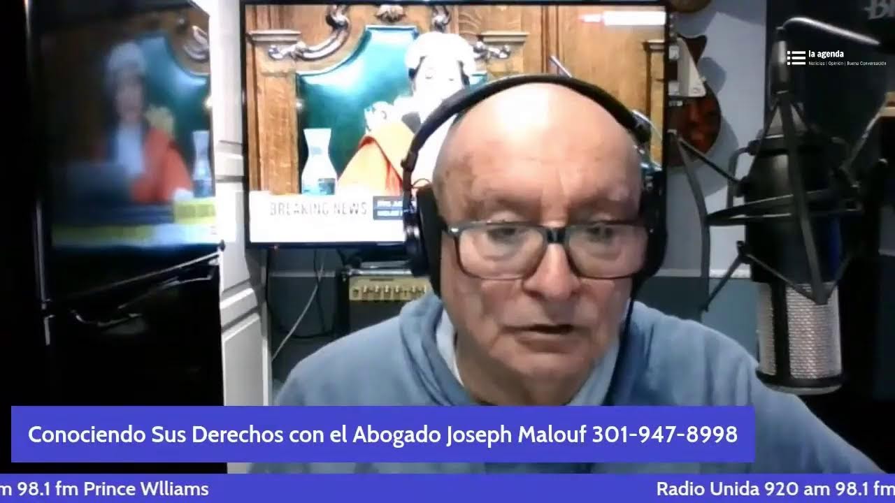 Conociendo sus Derechos con el abogado Joseph Malouf - YouTube