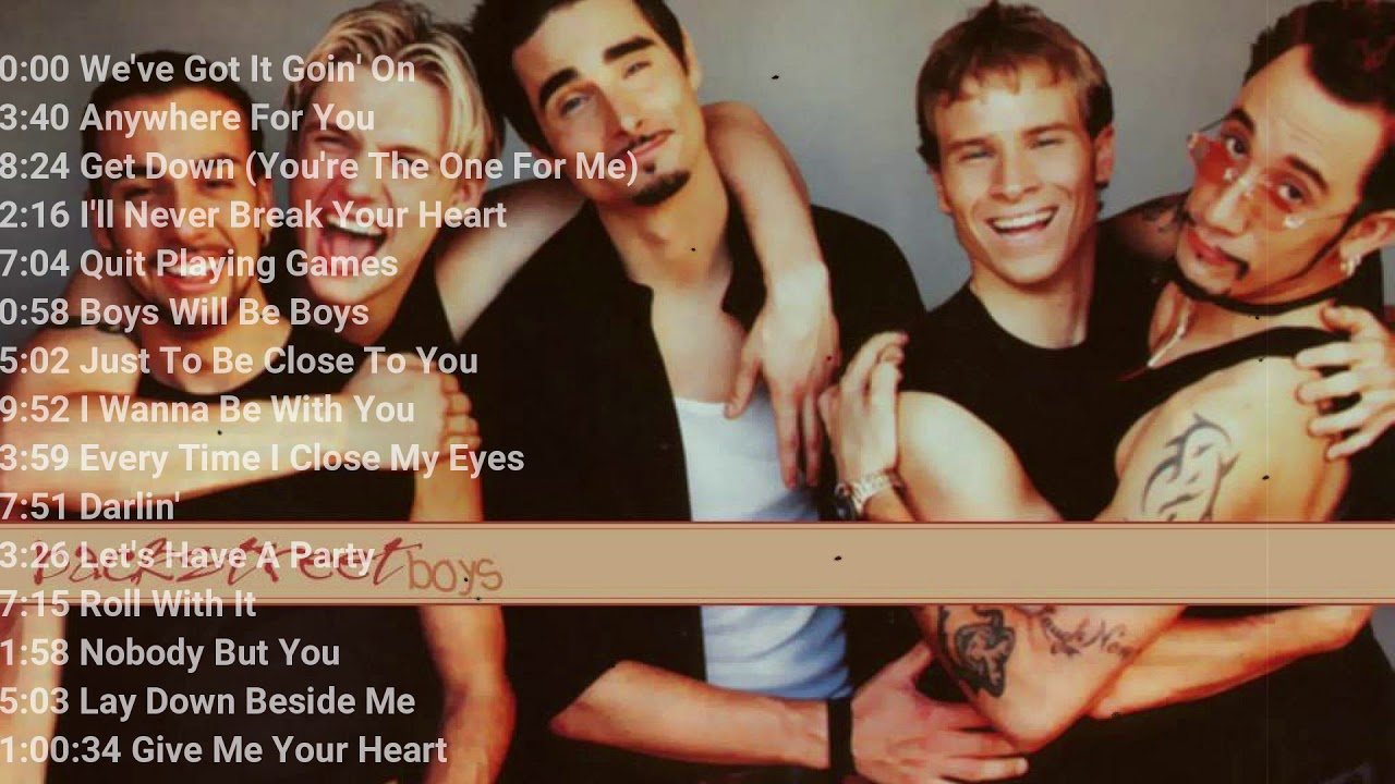 Backstreet Boys (1996) full album - YouTube