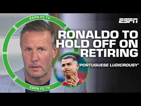 RIDICULOUS! 🗣️ Craig voices frustration with Cristiano Ronaldo vowing a Portugal return | ESPN FC
