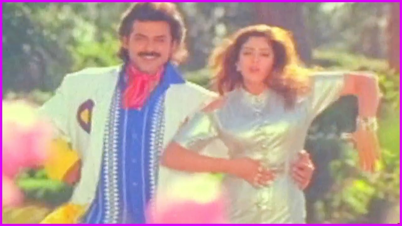 Venkatesh And Nagma Video Songs - Sarada Bullodu Telugu Movie | Ravi ...