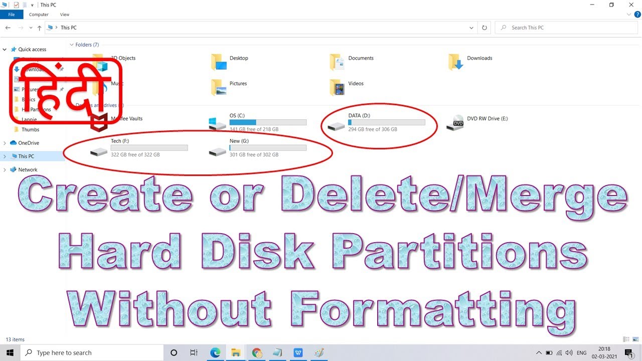 How To Create Hard Drive Partition In Hindi How To Delete Hard Disk how-to-create-hard-drive-partition-in-hindi-how-to-delete-hard-disk