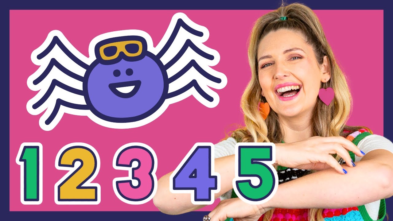 One Little Spider | Counting Song | Kids Songs and Nursery Rhymes - YouTube