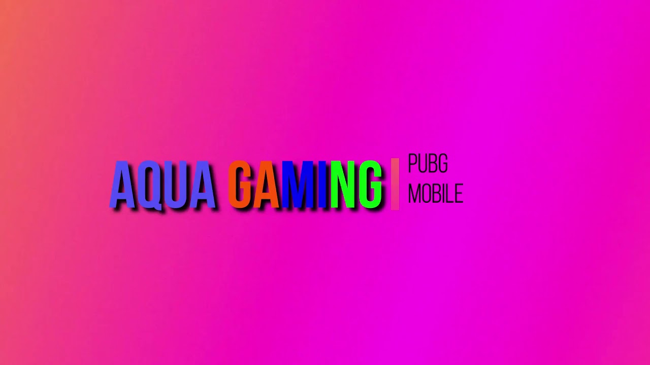 Intro AQUA GAMING - YouTube