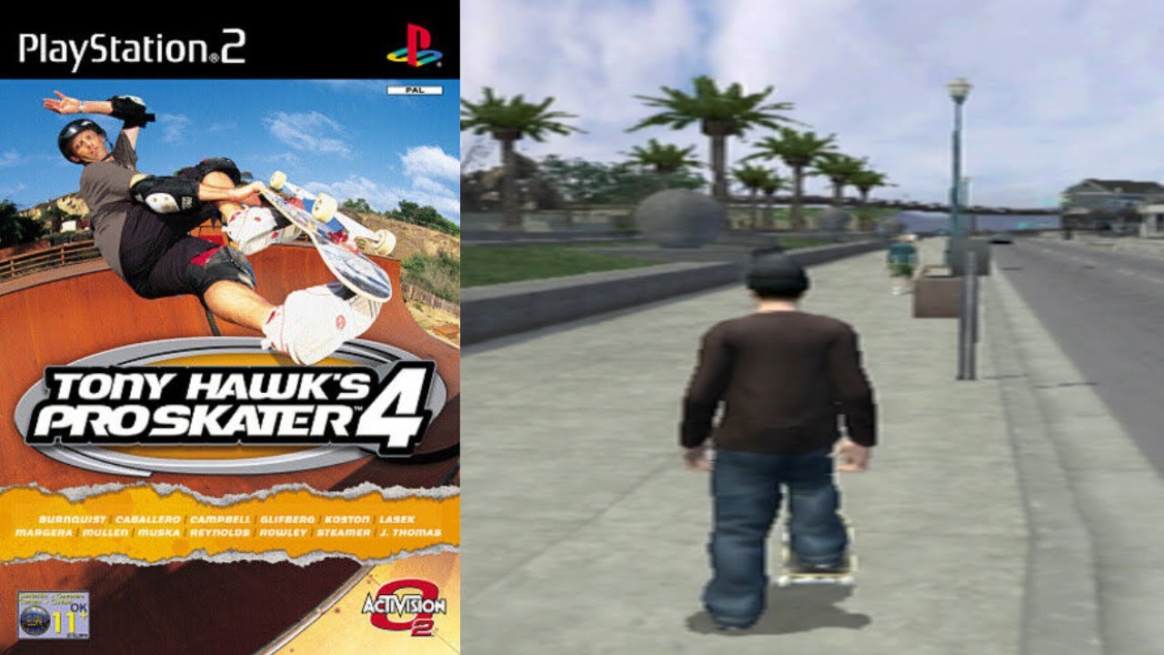 Tony Hawk's Pro Skater 4 - PS2 - Level 2 - San Francisco - YouTube