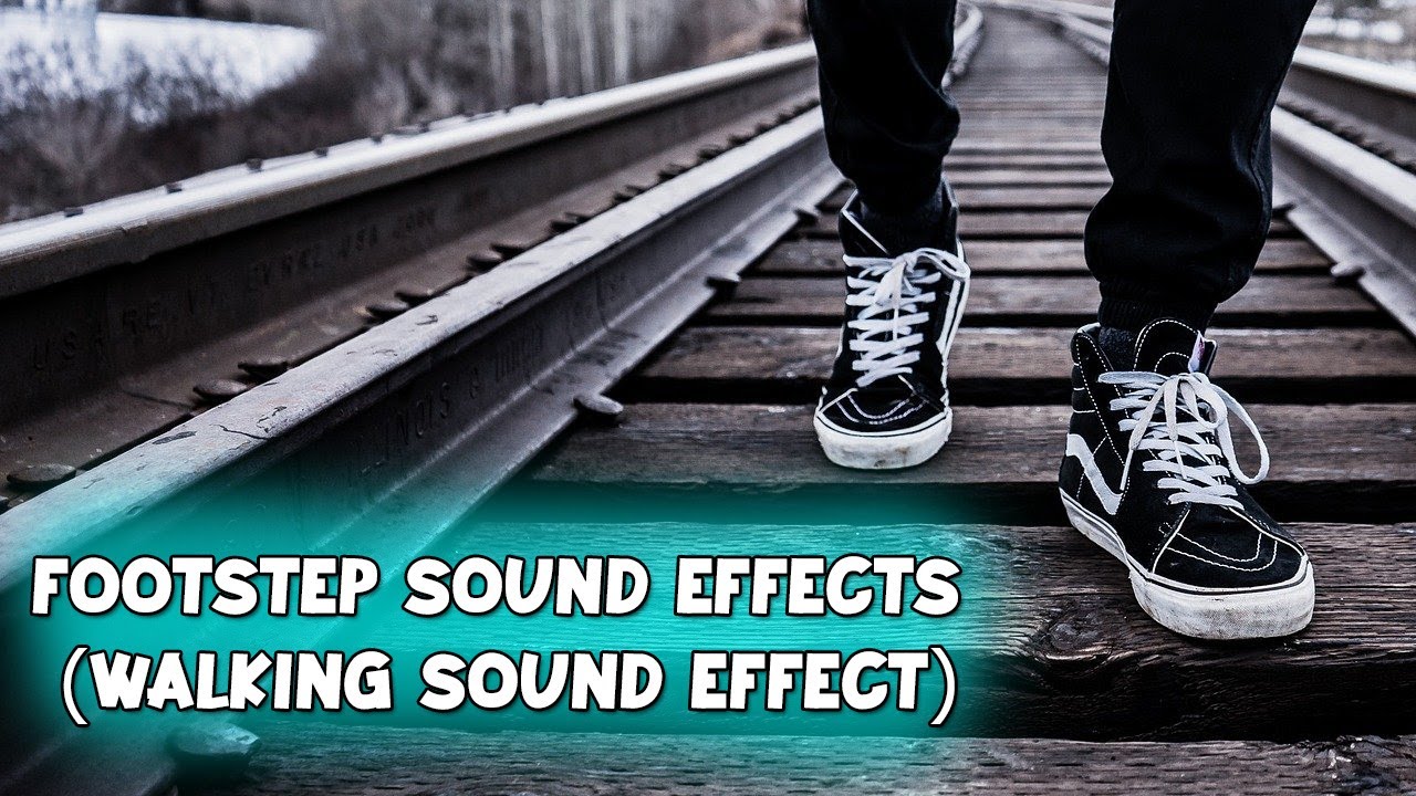 Footstep sound effects (walking sound effect) - YouTube