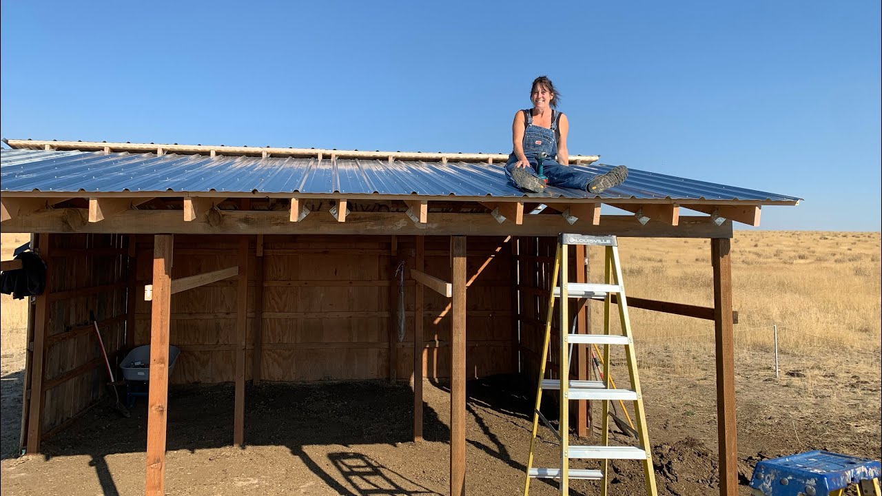 Lean-to Build How To Step By Step DIY - YouTube