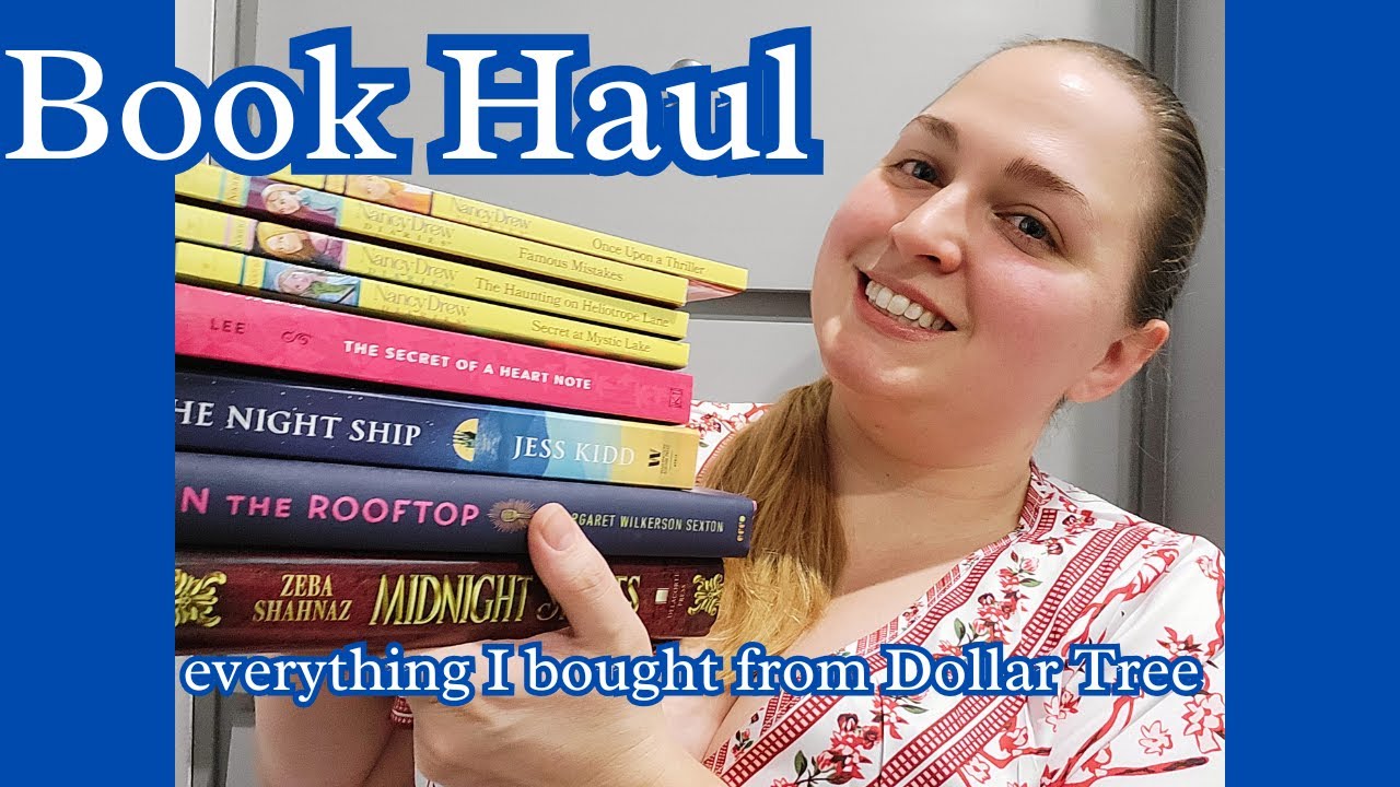 Book Haul from Dollar Tree [Nancy Drew, NYT Bestsellers, and more ...