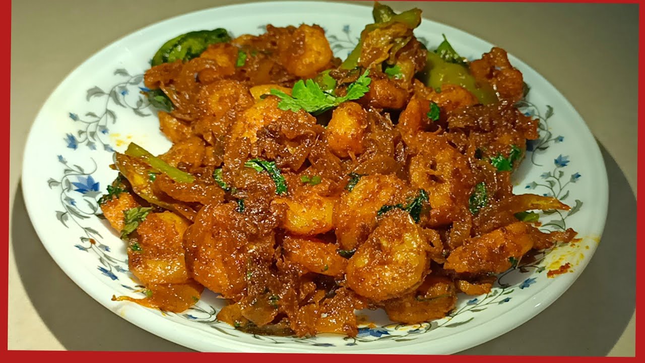 Prawns Masala Fry - YouTube