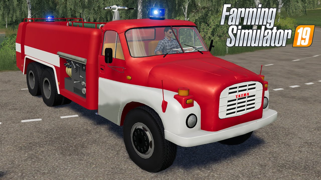 FS19 - Tatra 148 FIRE BRIGADE - Farming Simulator 2019 Roleplay Truck ...