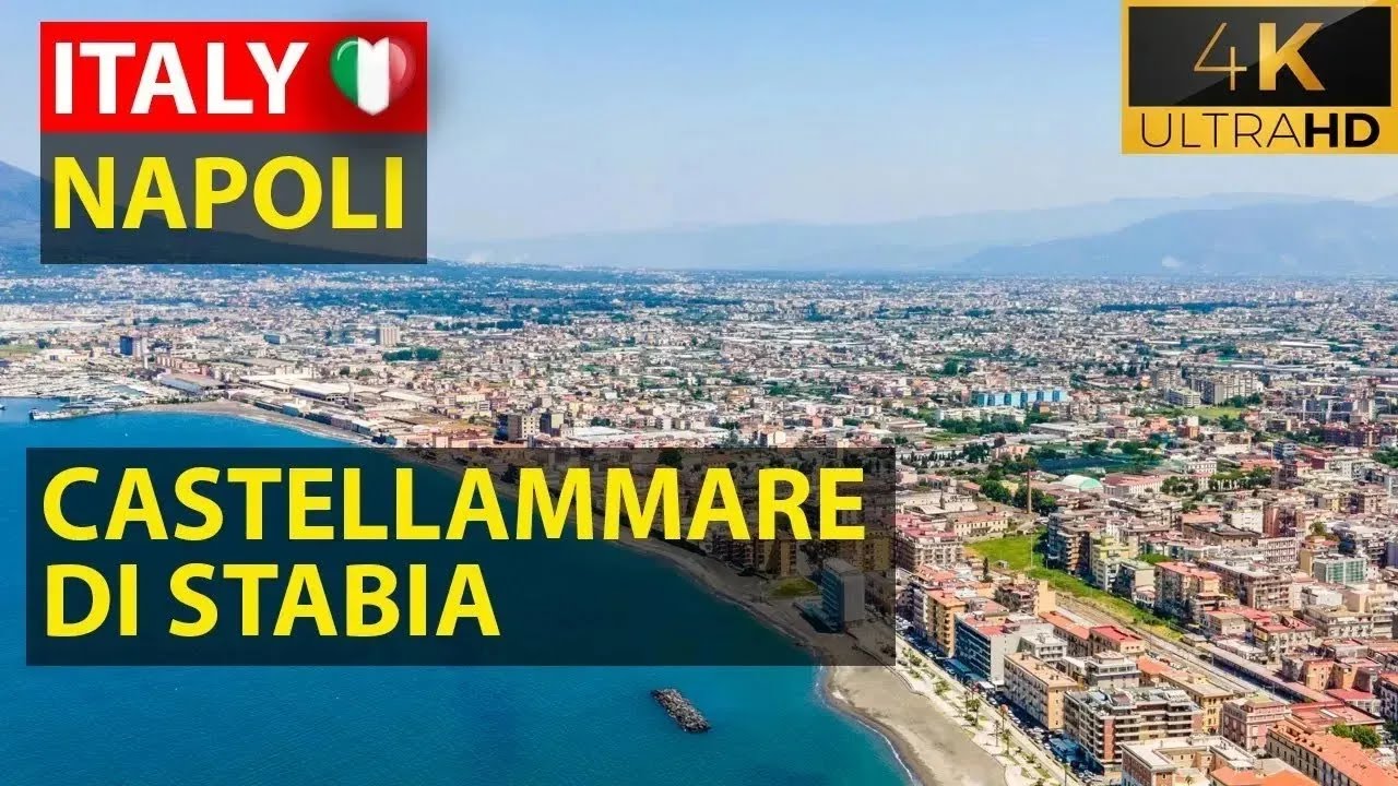 🇮🇹 Castellammare di Stabia from the drone. Naples Italy, 4K - YouTube