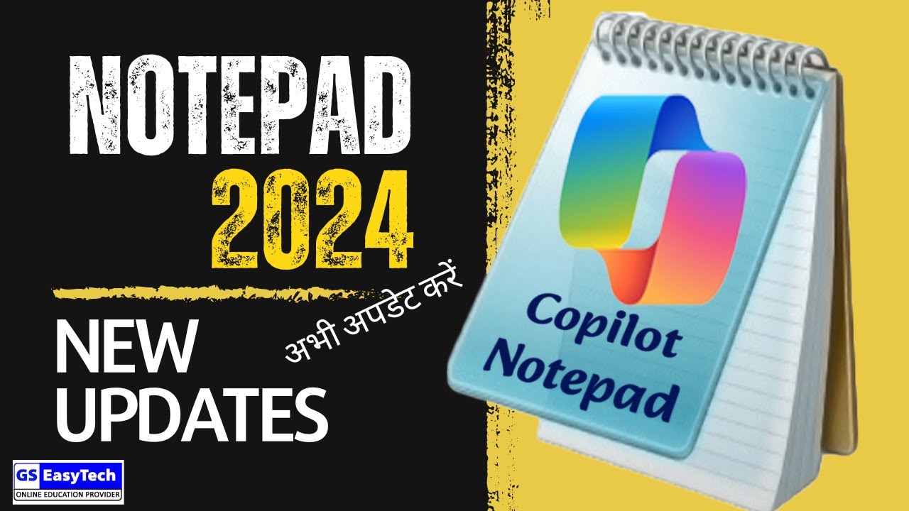 Unlock the Power of AI in Notepad Update 2024 | Must-Watch Tutorial 💯💫 ...