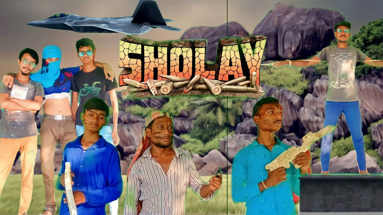 Sholay funny video/শুলে হাসকর ভিডিও 😂😂😂/comedy video/sssb - YouTube