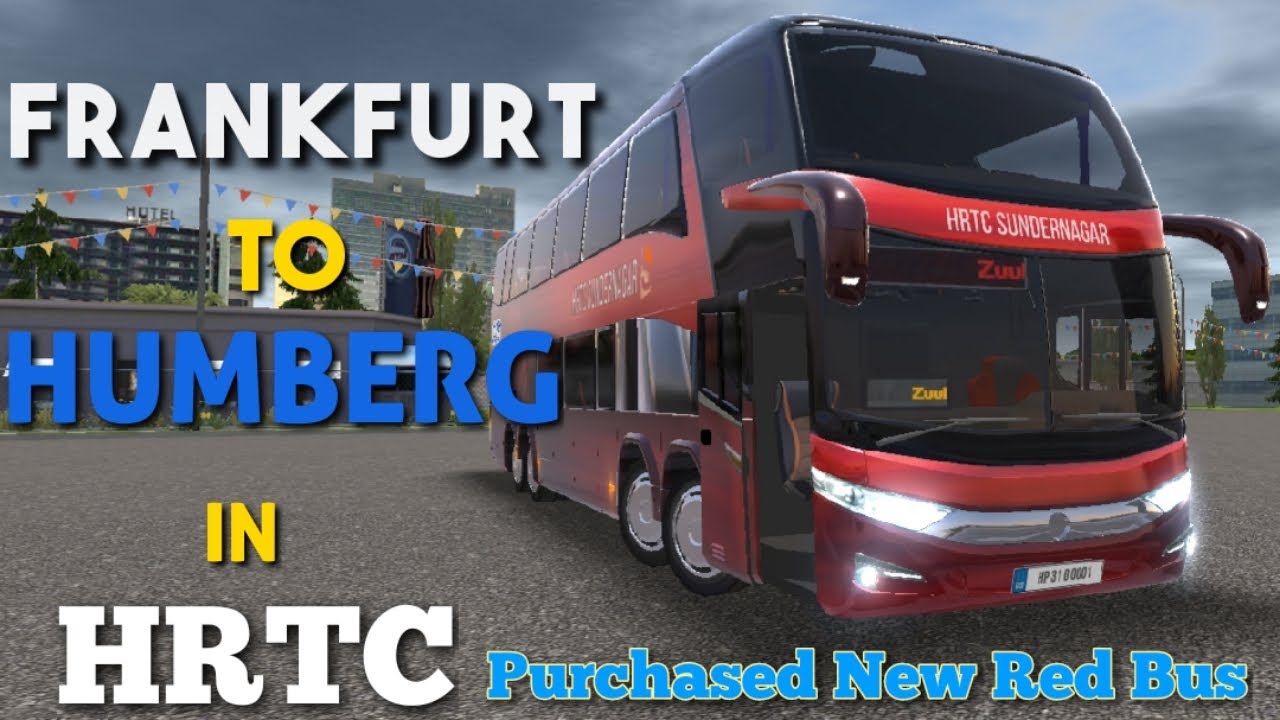 Frankfurt To Humberg in HRTC Himsuta Bus | Purchased New Double Storey ...