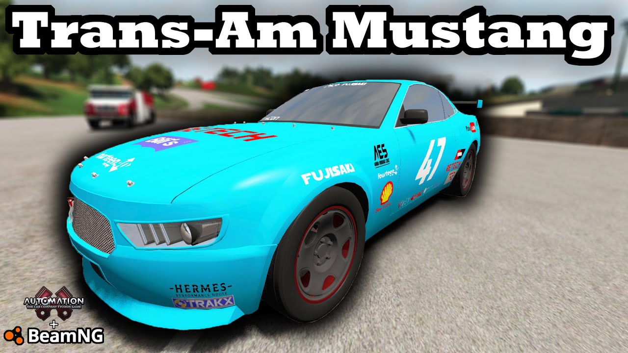 Ford Mustang TA2 Race Car | Automation The Car Company Tycoon Game ...