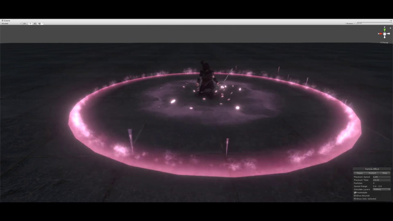 AoE effect in Unity pt2 - YouTube