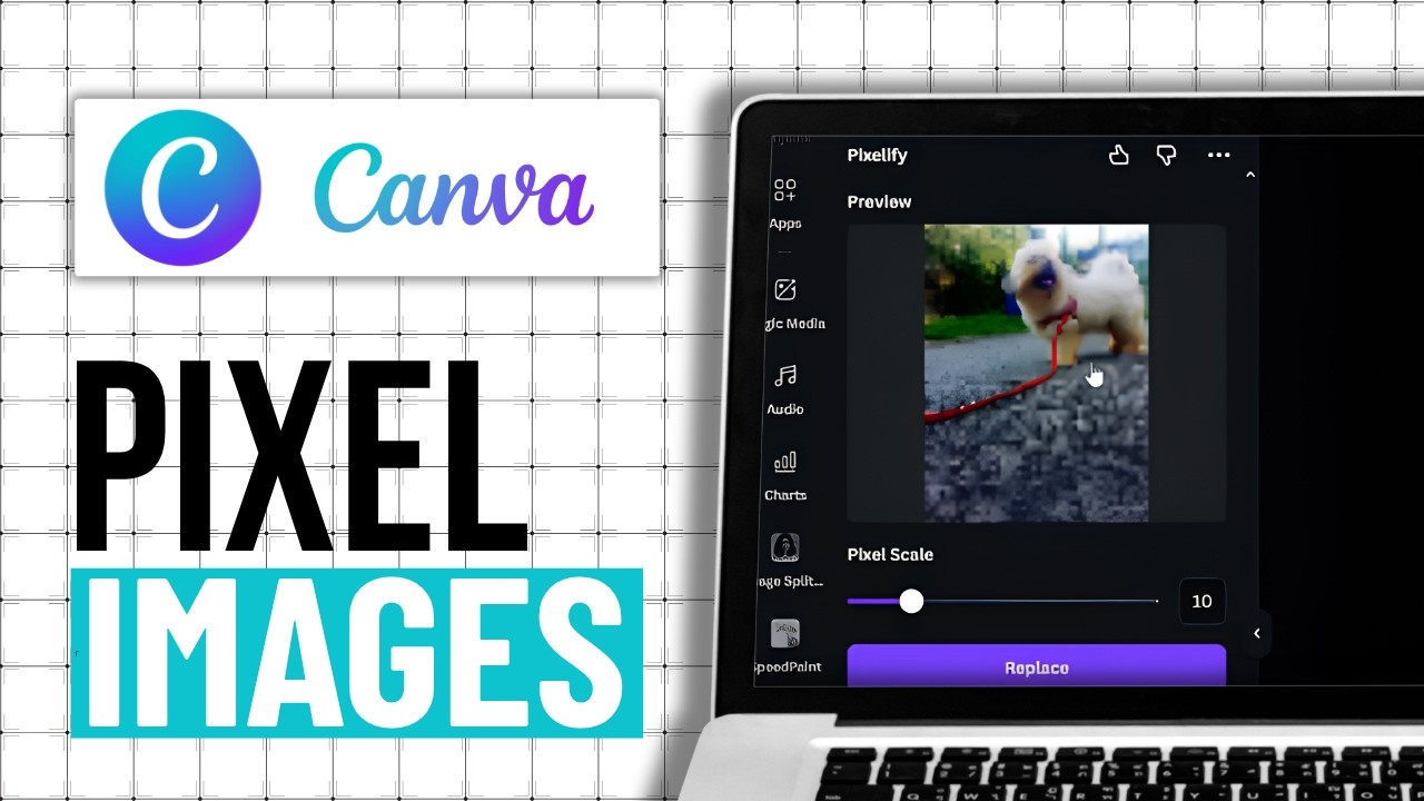 How To Create Pixel Images In Canva (Step By Step) - YouTube