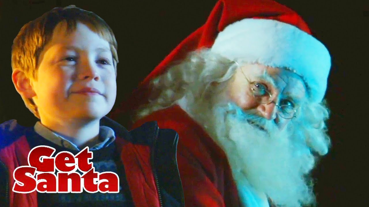 'Getaway Sleigh' Scene | Get Santa - YouTube