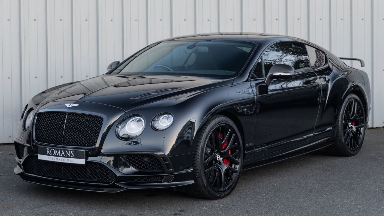 Black Bentley Coupe