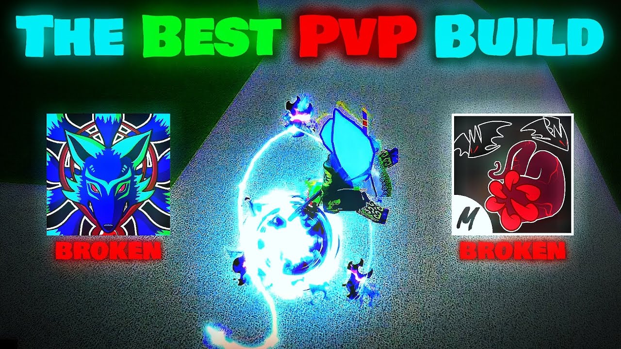Using the BEST PvP BUILD in Blox Fruits rn - YouTube