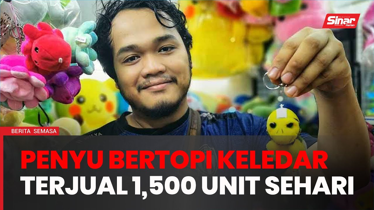 Patung penyu pakai topi keledar laris gara-gara 'demam' RXZ Members ...