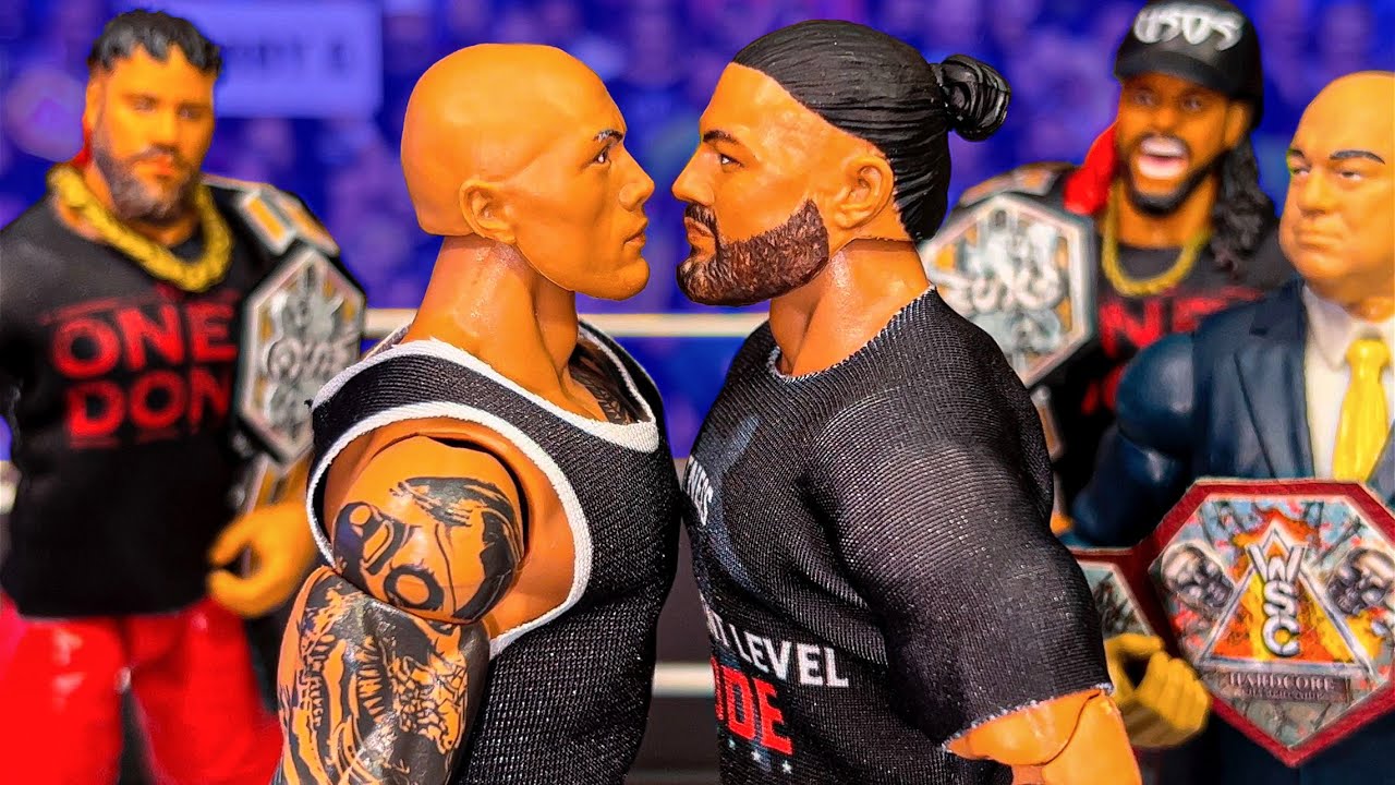 The Rock Arrives to Confront Roman Reigns & The Bloodline! - YouTube