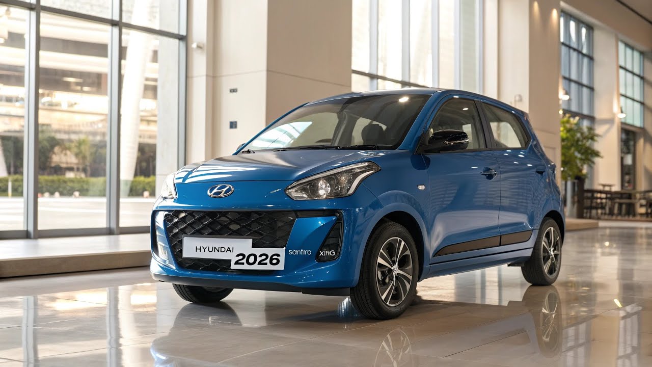 2026 Hyundai Santro Xing – Stunning New Look, Features & Design ...