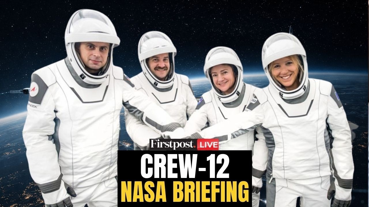 LIVE: Crew-12 Mission Leadership Holds Pre-Launch News Conference ...