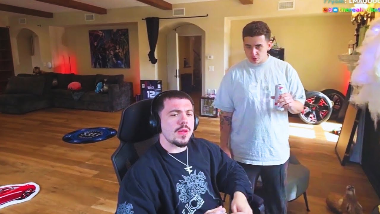 Lacy Trying To Steal A Celsius From Adapt - YouTube