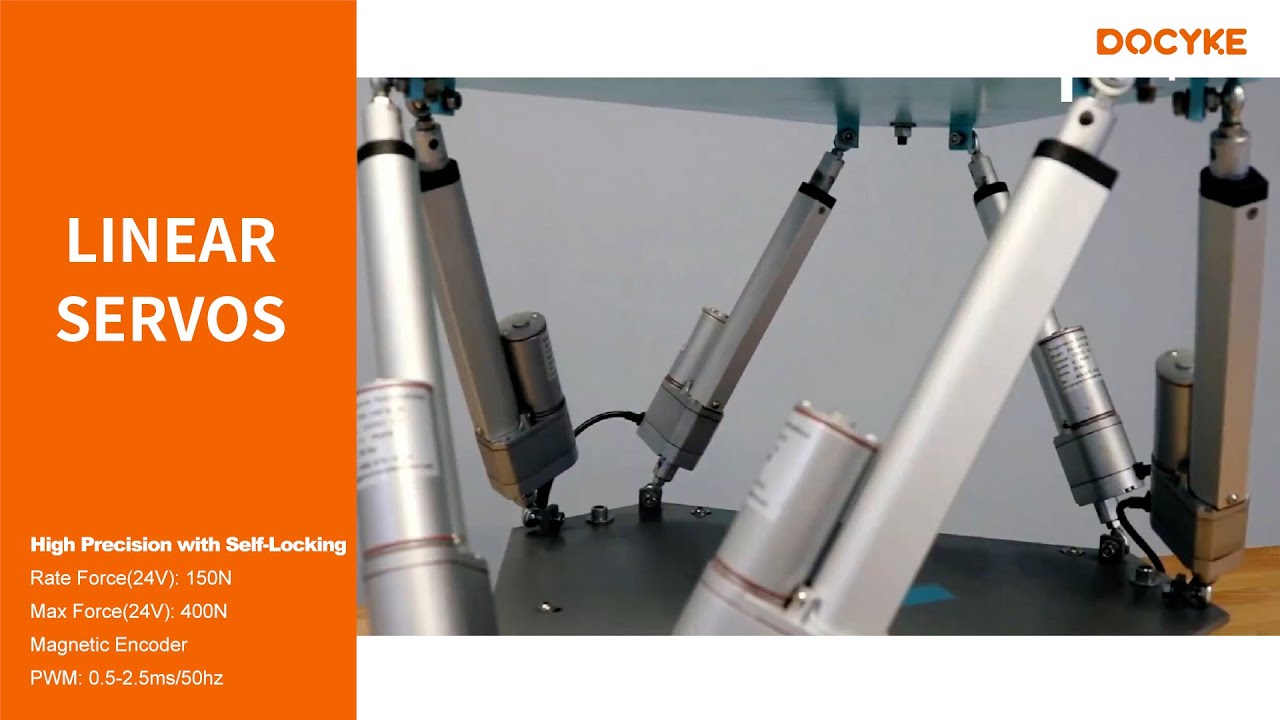 DOCYKE Linear Servo Introduction & Applications - High Precision with ...