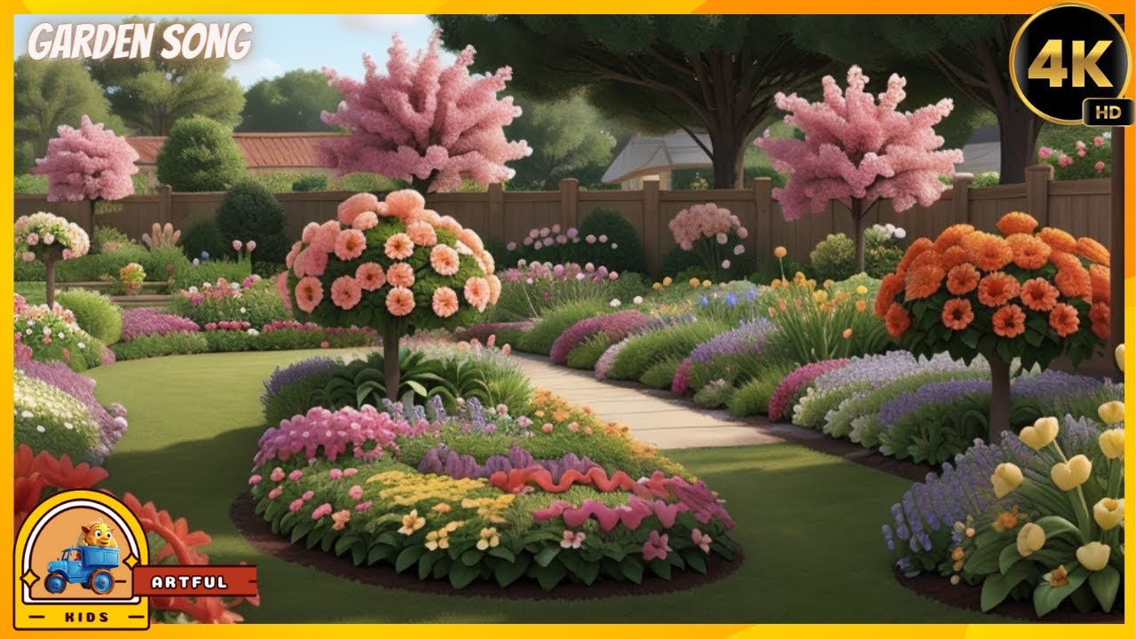 Garden Song For Kids | Artful Animation - YouTube