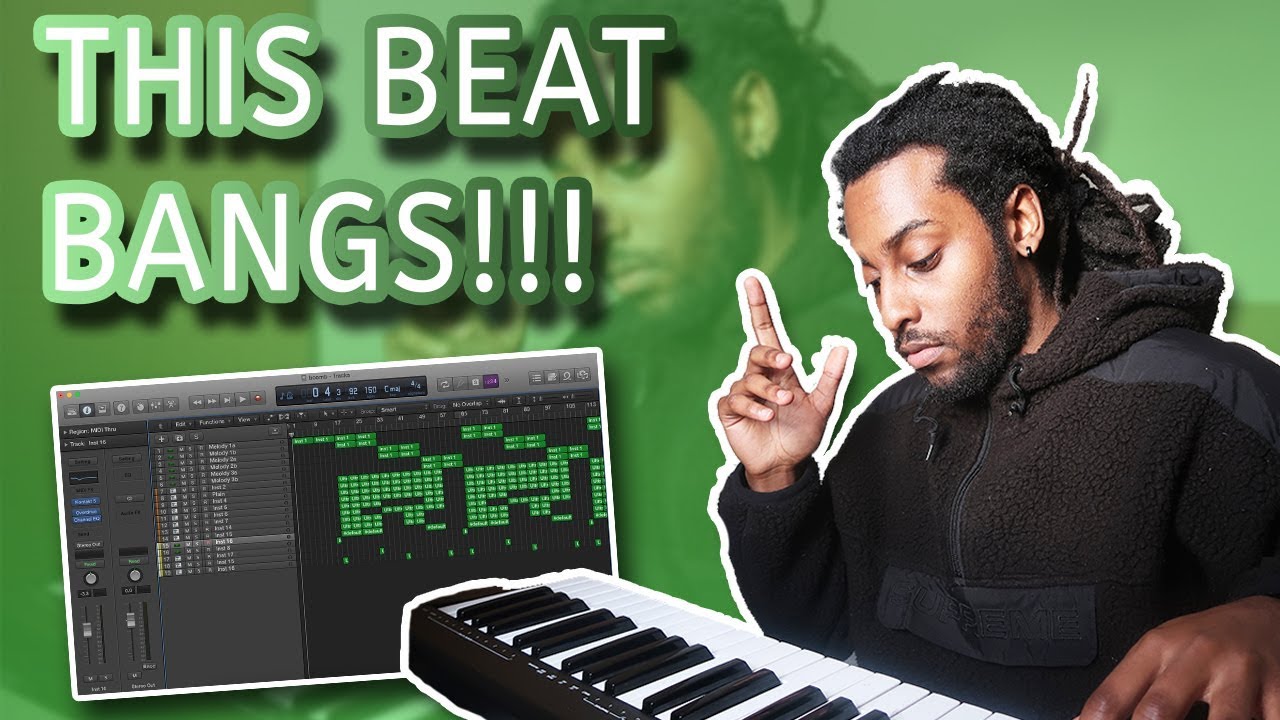 THIS BEAT BANGS!!! 🔥 How to Make Trap Beats in Logic Pro X From Scratch ...