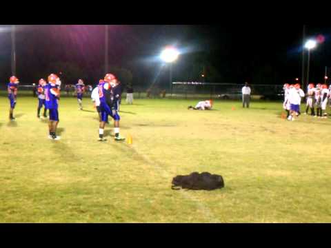 EWC SPRING FOOTBALL HITTING DRILLS 2011 - YouTube