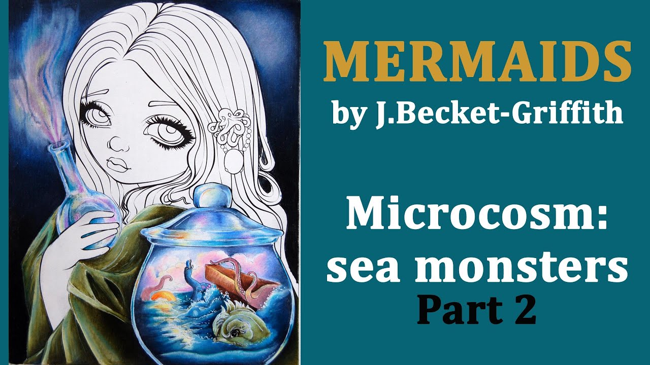 Membership. Microcosm: sea monsters. Part 2 #Coloring in 'Mermaids' by ...