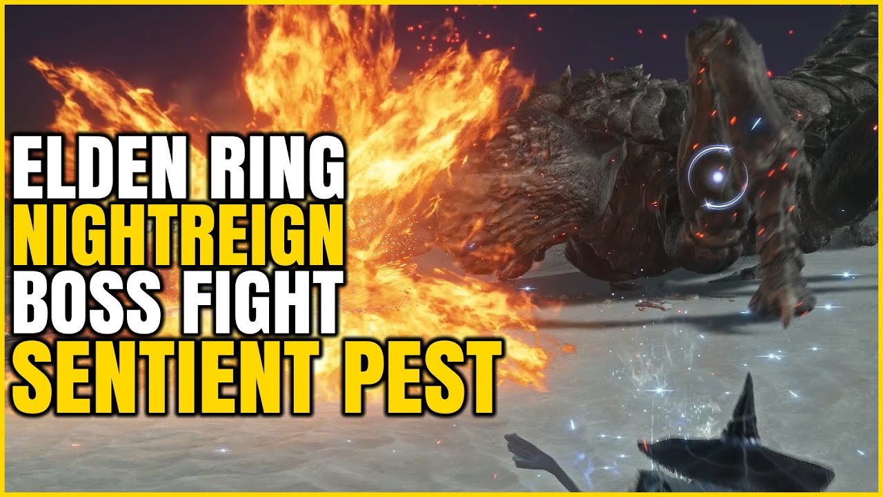 Elden Ring Nightreign | Sentient Pest / Gnoster Wisdom of Night Boss ...