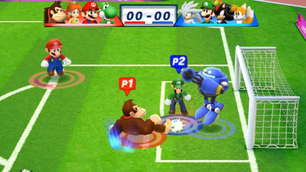 Mario & Sonic At The London 2012 Olympic Games Football #166 Team Yoshi ...