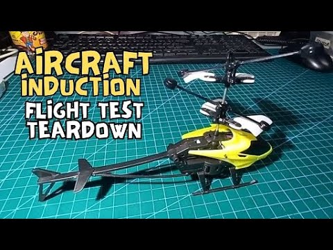 Aircraft Induction Helicopter_Flight Test Teardown - YouTube