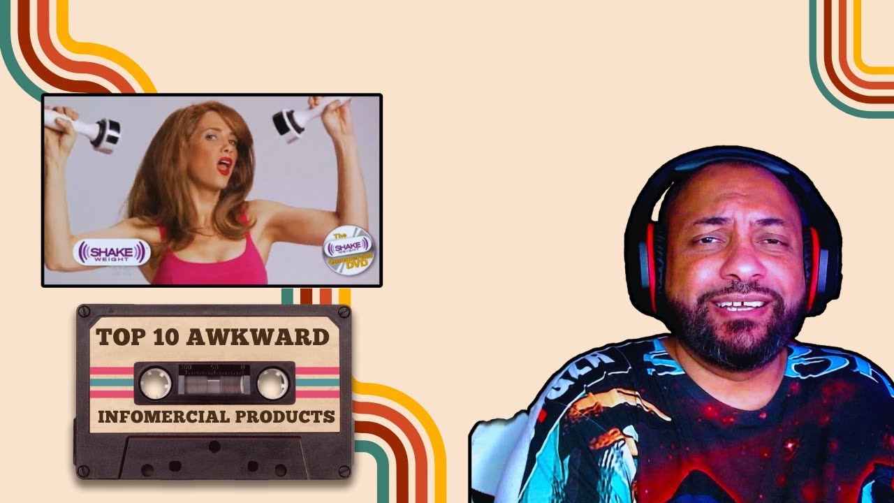 FIRST TIME REACTING TO | Top 10 Awkward Infomercial Products - YouTube