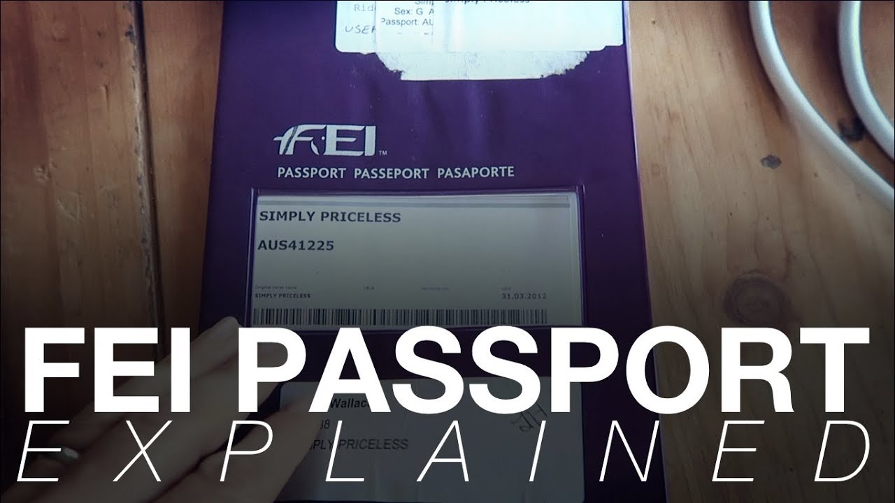 FEI Passport Explained - YouTube