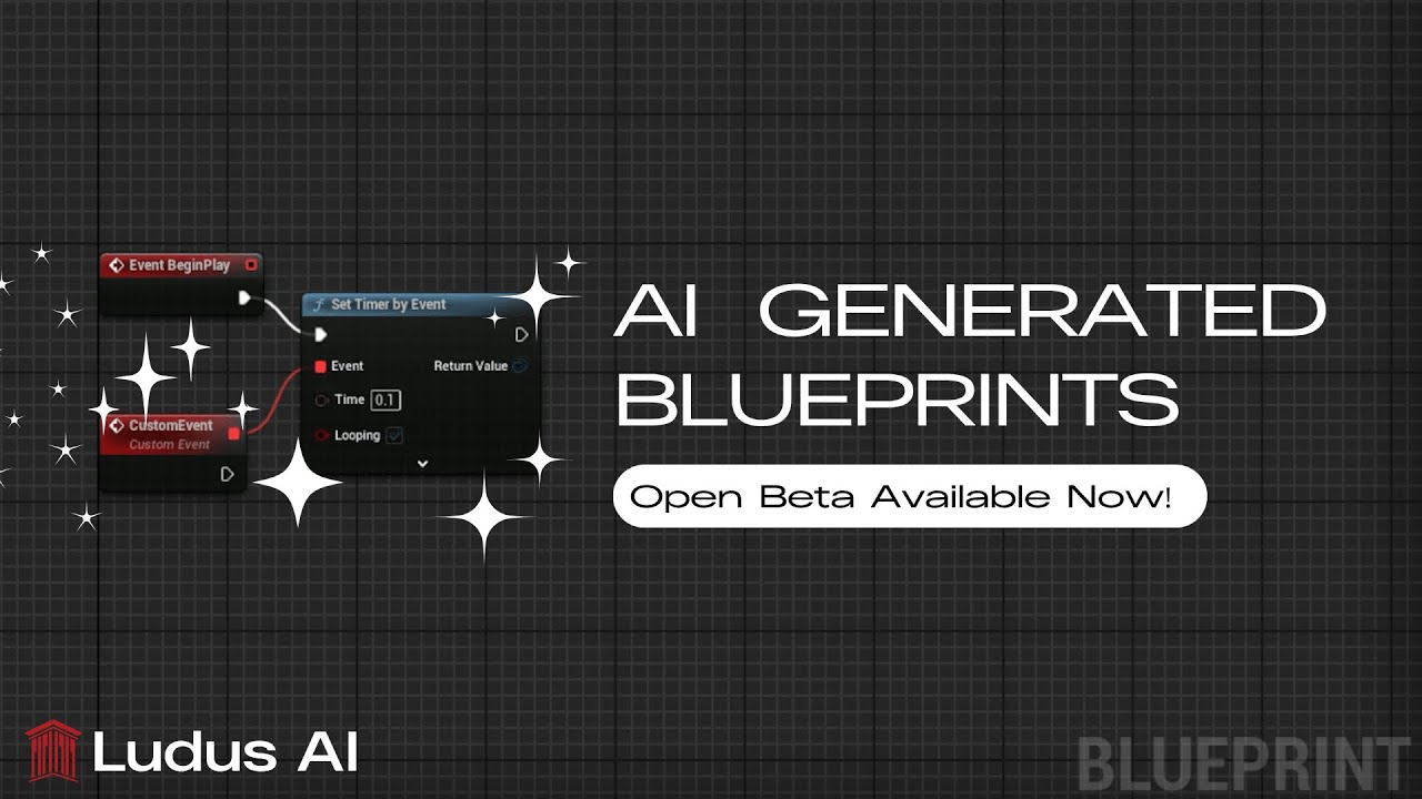 Blueprints Generation in Unreal Engine | Overview by Ludus AI - YouTube