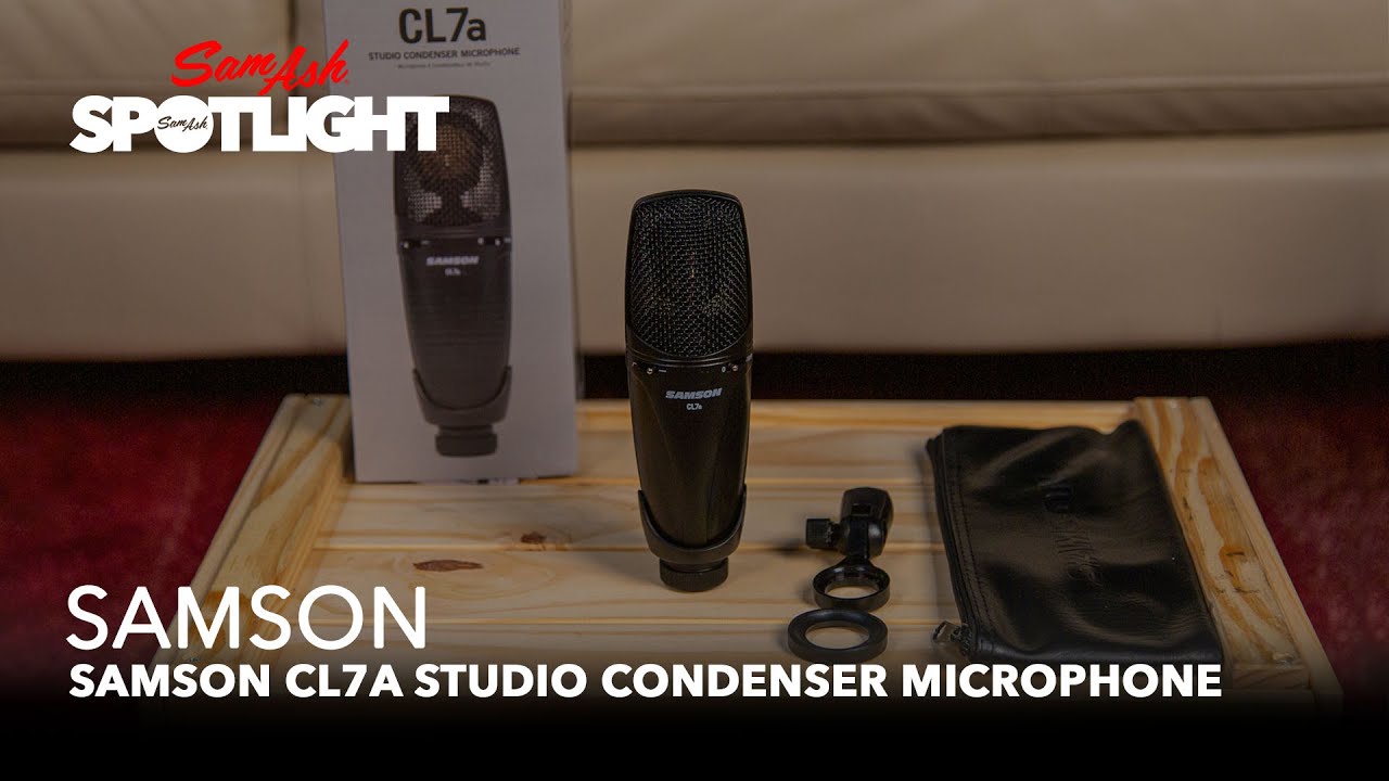 Samson CL7A Condenser Microphone: Sound Demo - YouTube