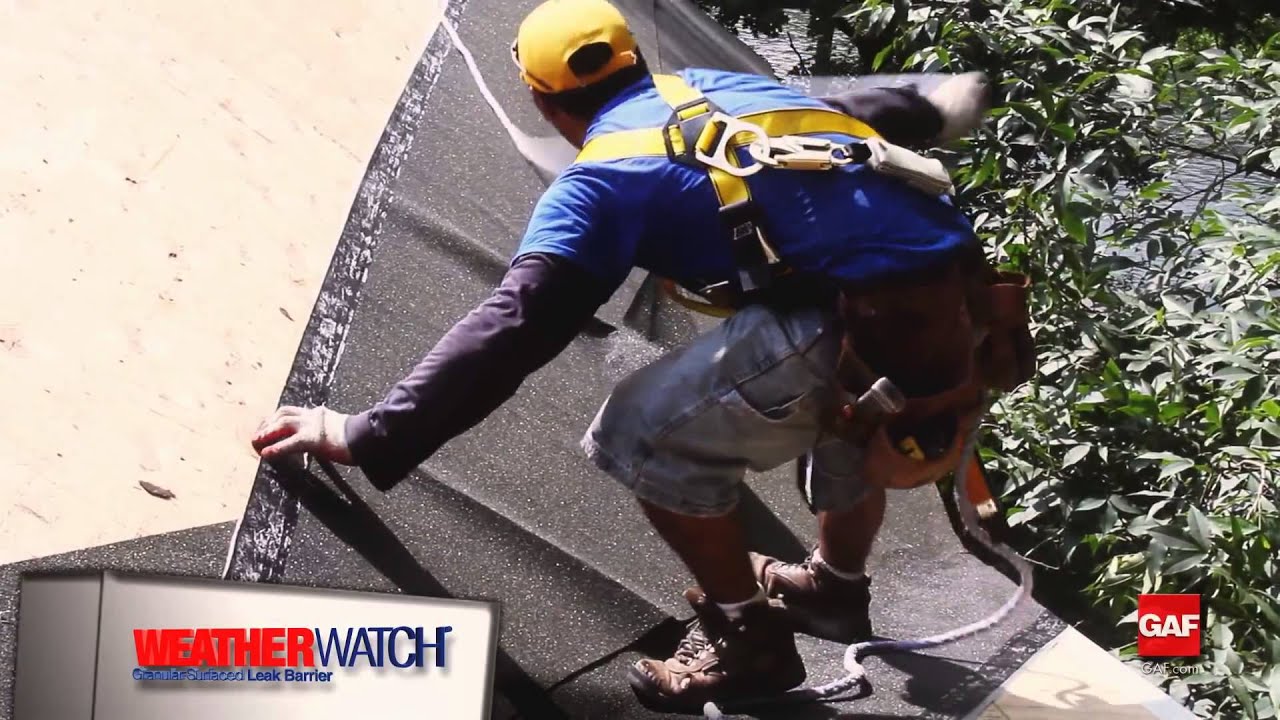 Installing Weather Watch and StormGuard Leak Barrier - YouTube