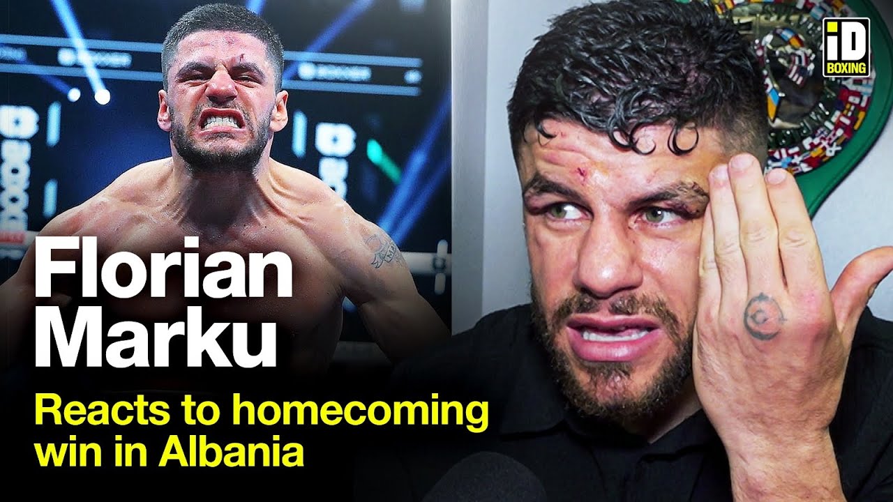 Florian Marku Reacts To Being Knocked Down In Win vs Parra In Albania ...