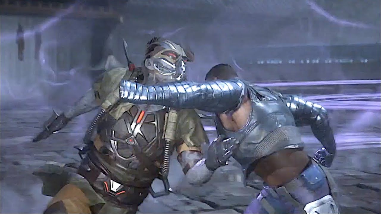 Kabal Gets A Epic Close Line From Jax - Mortal Kombat 11 Story - YouTube