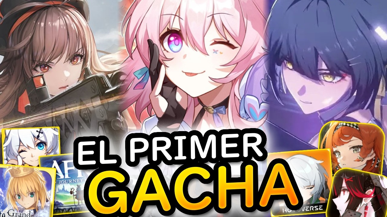 La HISTORIA de los JUEGOS GACHA | Así era el PRIMER GACHA - YouTube