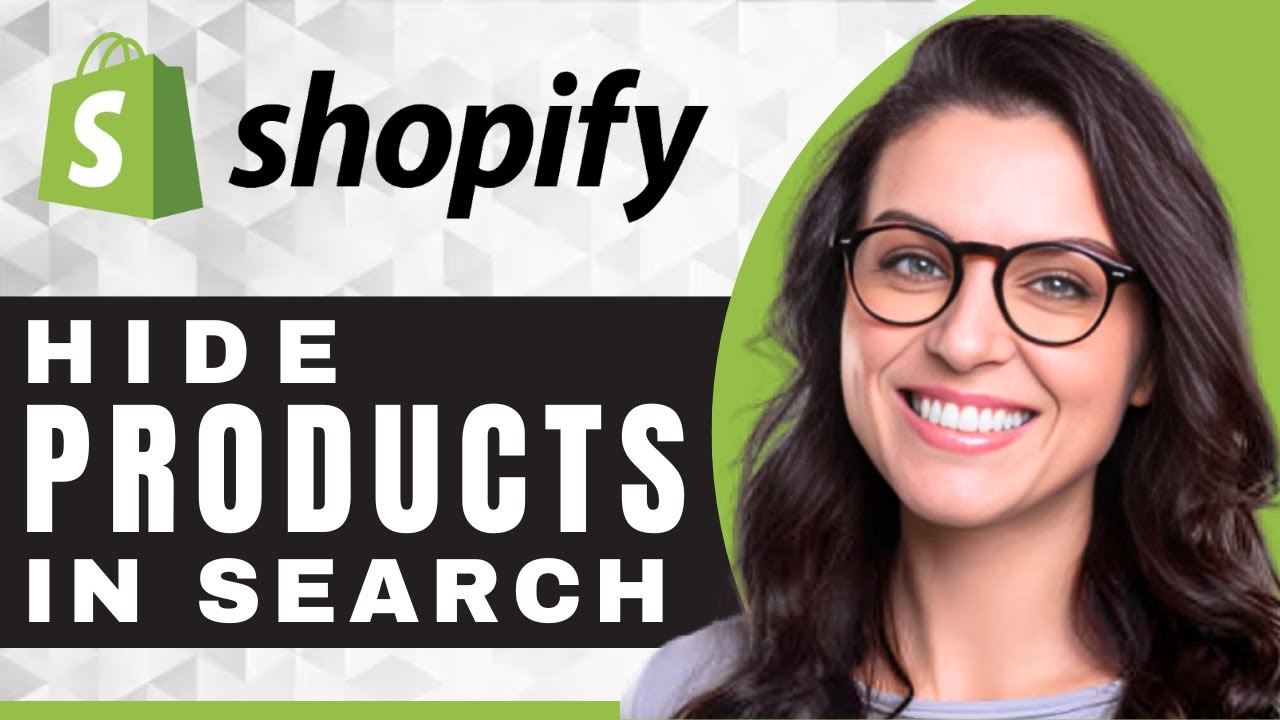 How to Hide Products in Search on Shopify | Shopify Tutorial (2025 ...