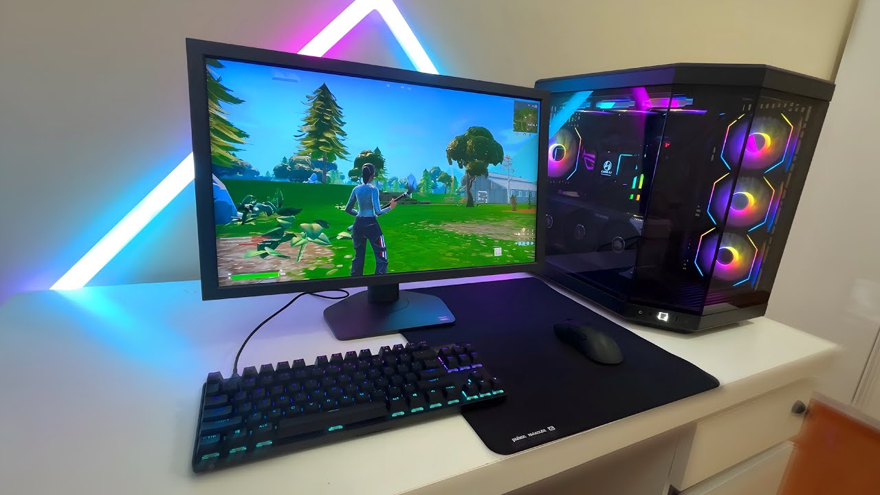 I Bought a Gaming Setup That BEATS Peterbot - YouTube